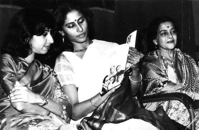 Smita Patil Family